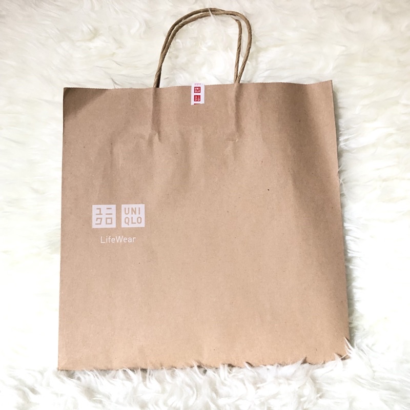 Jual UNIQLO PAPER BAG LARGE | Shopee Indonesia