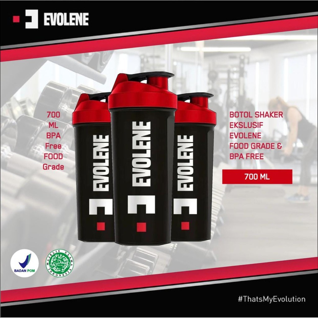 Jual Shaker Evolene Gym Bottle Shaker Evolene 750ml 750 ml | Shopee ...