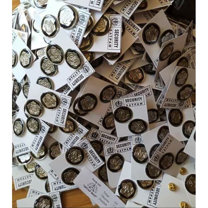 Jual monogram satpam atau security | Shopee Indonesia