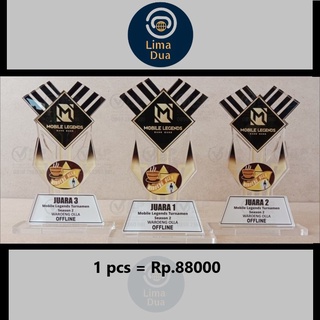 Jual Piala Mobile Legends, Trophy Mobile Legends, Piala MLBB UK. 20X10 ...