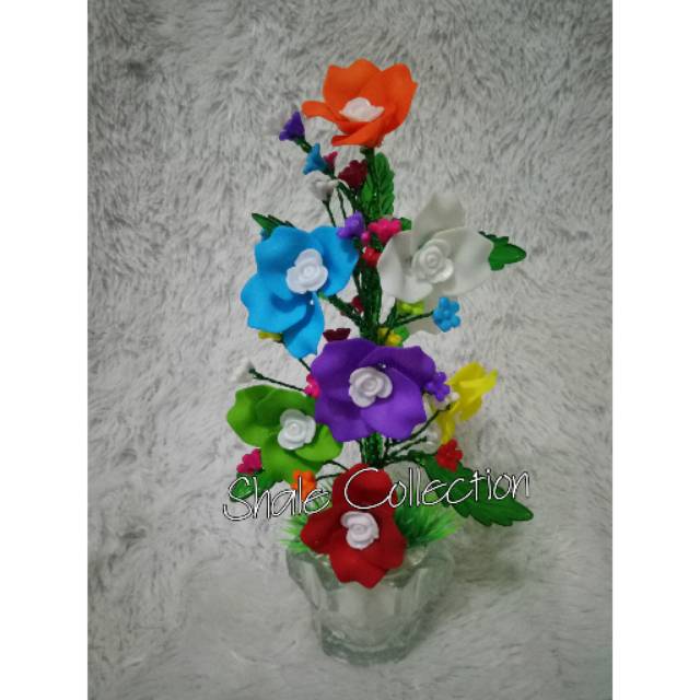 Jual Bunga hias bunga manik akrilik - bunga artificial | Shopee Indonesia