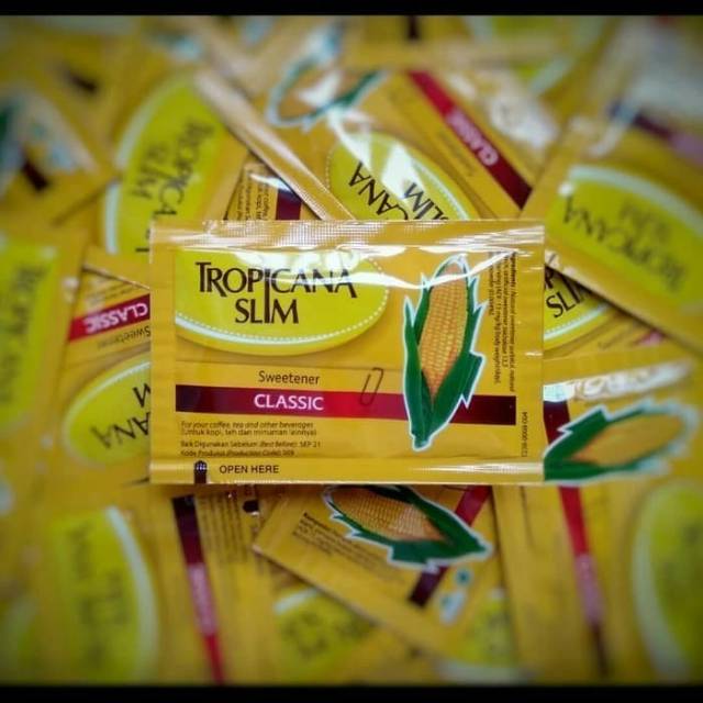 Jual Tropicanaslim classic 1 sachet tropicana Slim gula jagung ...