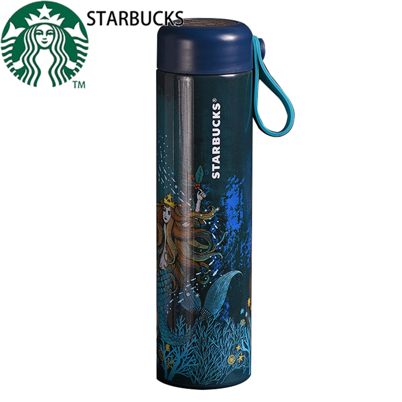 Starbucks Botol Minum / Tumbler Starry Night Stainless Steel 500 Ml ...