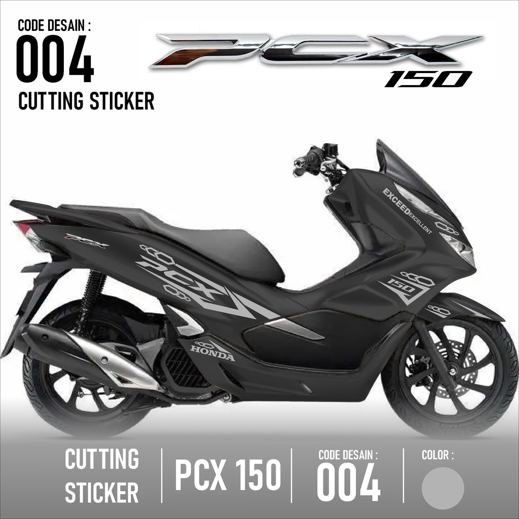 Jual RS Cutting Sticker PCX 150-Aksesoris Motor Stiker Honda PCX 150 cc ...