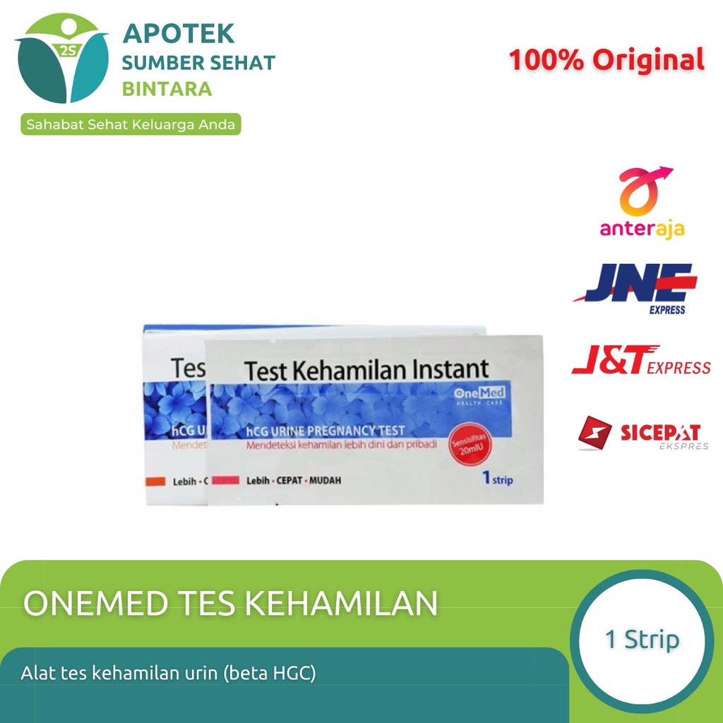 Jual Tes hamil onemed / Tes pack / test Pack / tespek ONEMED | Shopee ...