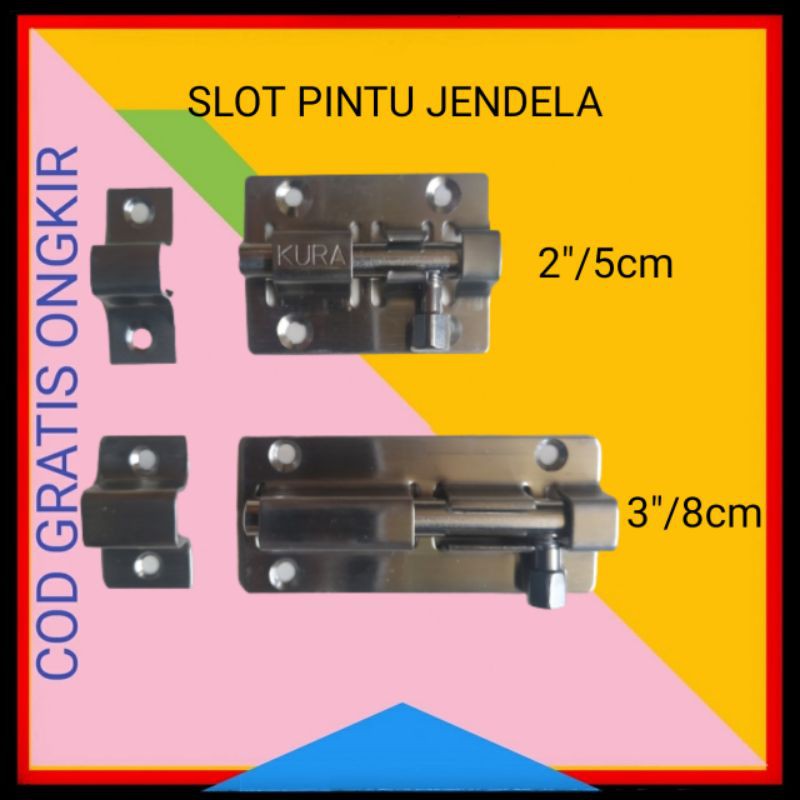 SLOT PINTU JENDELA LEMARI SOLIGEN ALAT PERTUKANGAN PERKAKAS TUKANG ...