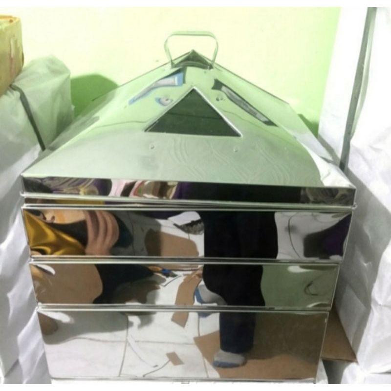 Jual KLAKAT 45CM 3 SUSUN / KALAKAT KUKUSAN STAINLESS / STEAMER STENLIS ...