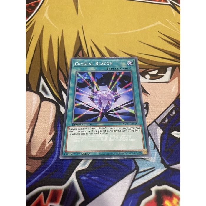 Jual Crystal Beacon YUGIOH TCG Speed Duel GX | Shopee Indonesia