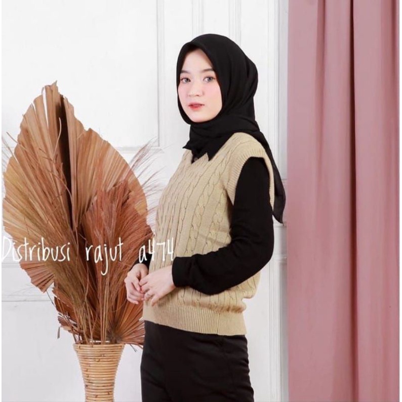 Jual Rompi cable wanita terbaru dengan bahan rajut halus | Shopee Indonesia
