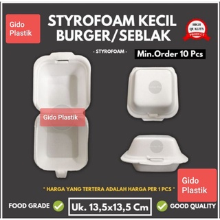 Jual styrofoam bubur seblak/styrofoam kecil/styrofoam makanan harga per ...