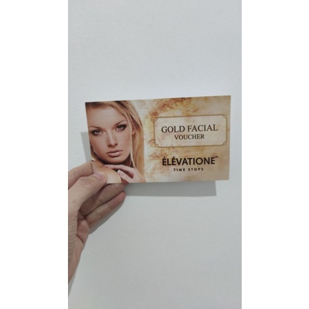 Jual Elevatione Gold Facial Voucher | Shopee Indonesia