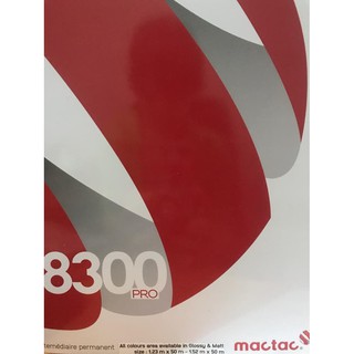 Jual "[152cm x 50cm] Sticker MACTAC MACal 8300 PRO gold/silver/copper ...
