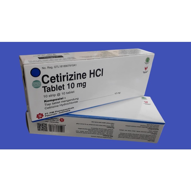 Jual cetirizine 10 mg Harga Terbaik & Termurah Januari 2023 | Shopee ...