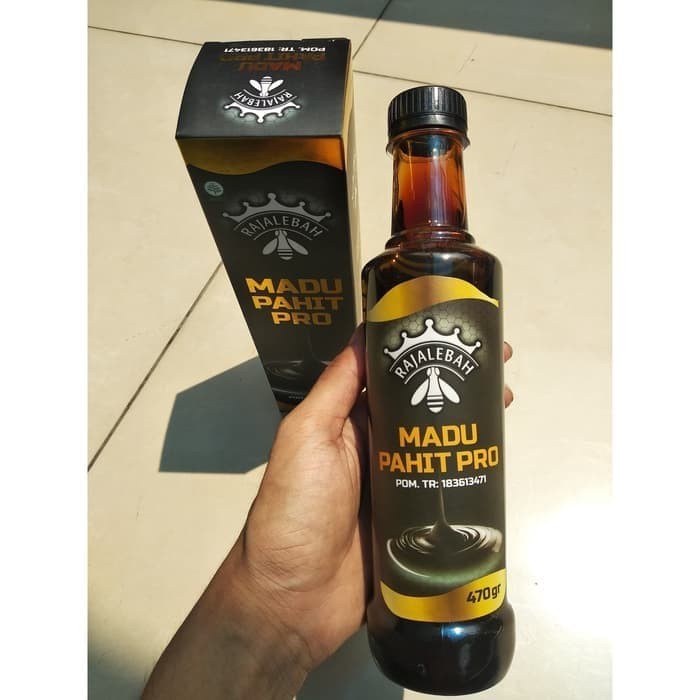 Jual Raja Lebah Madu Hitam Pahit Plus Propolis Obat Diabetes ...
