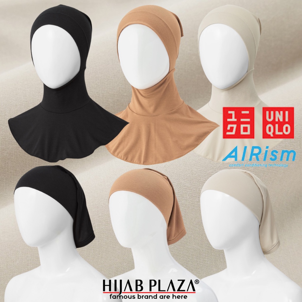 Jual UNIQLO AIRism Hanatajima Ciput Ninja Bandana Inner Hijab Ori ...