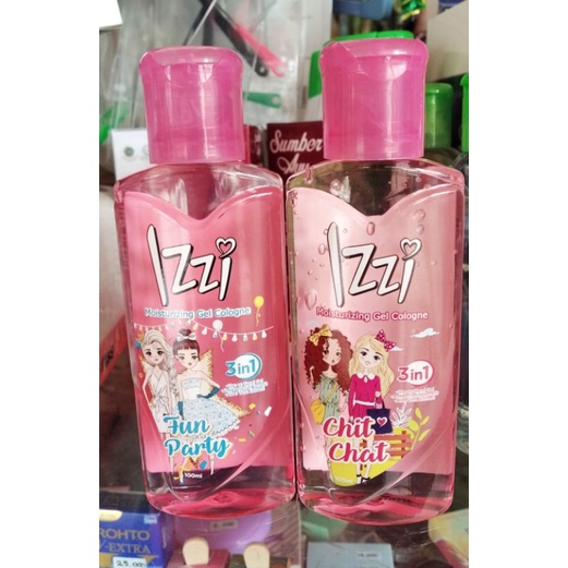 Jual IZZI Moisturizing Gel Cologne (Gel Manfaat 3in1: Sebagai Parfum ...