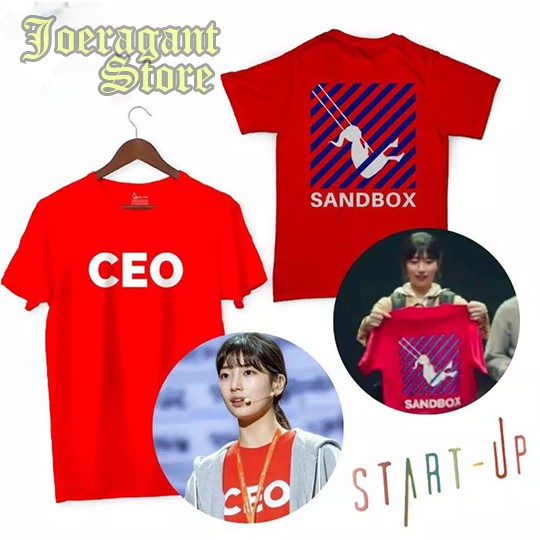 Jual KAOS START UP KOREA CEO BAJU DRAKOR SANDBOX KAOS SUZY SOE DAL MI ...