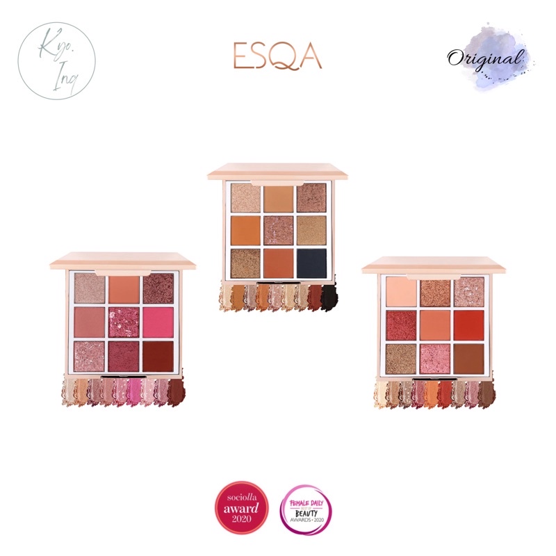 Jual ESQA Goddess Eyeshadow Palette | Shopee Indonesia