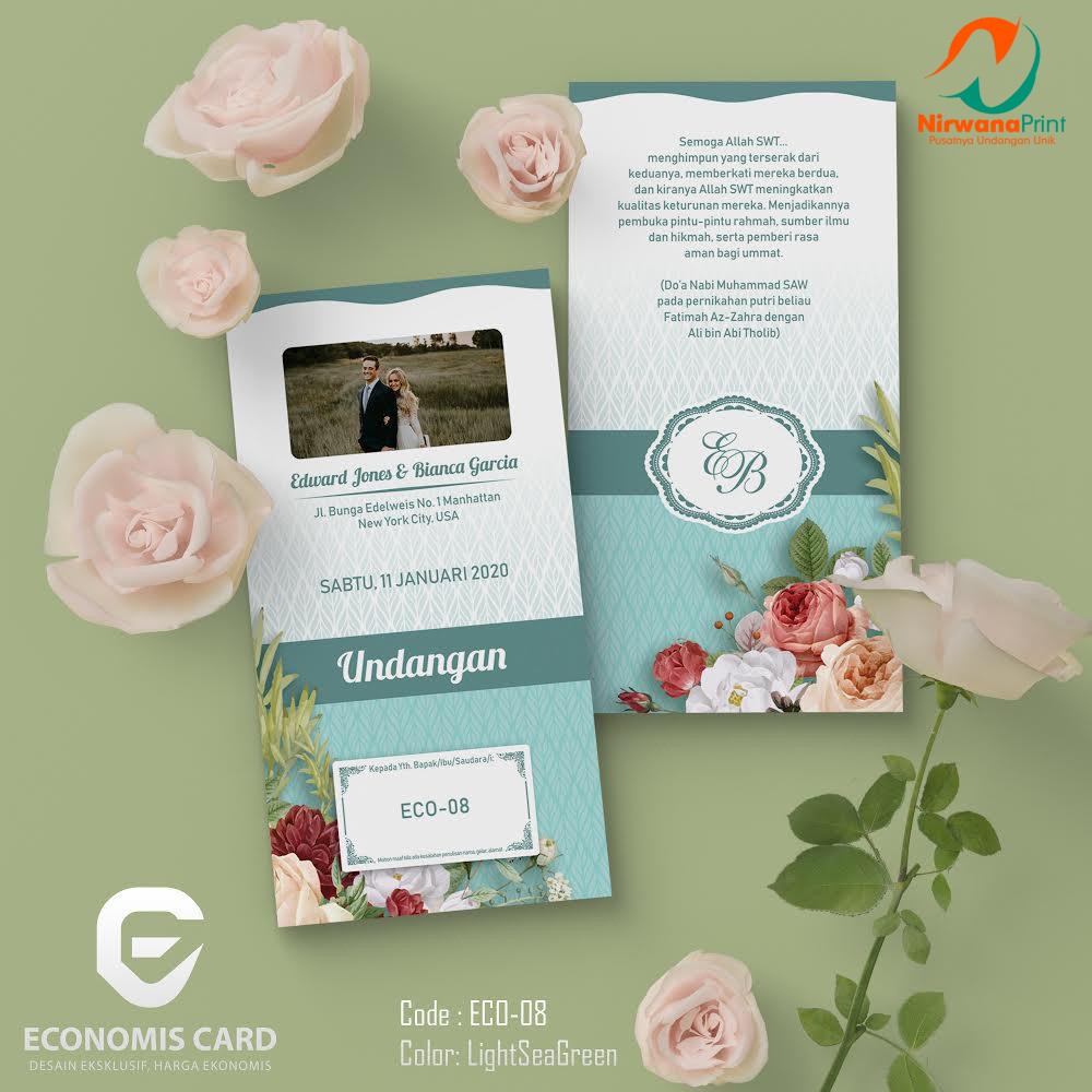 Jual Blangko Kosong | ECO 08 | Undangan Kosongan Jual Perpack isi ...