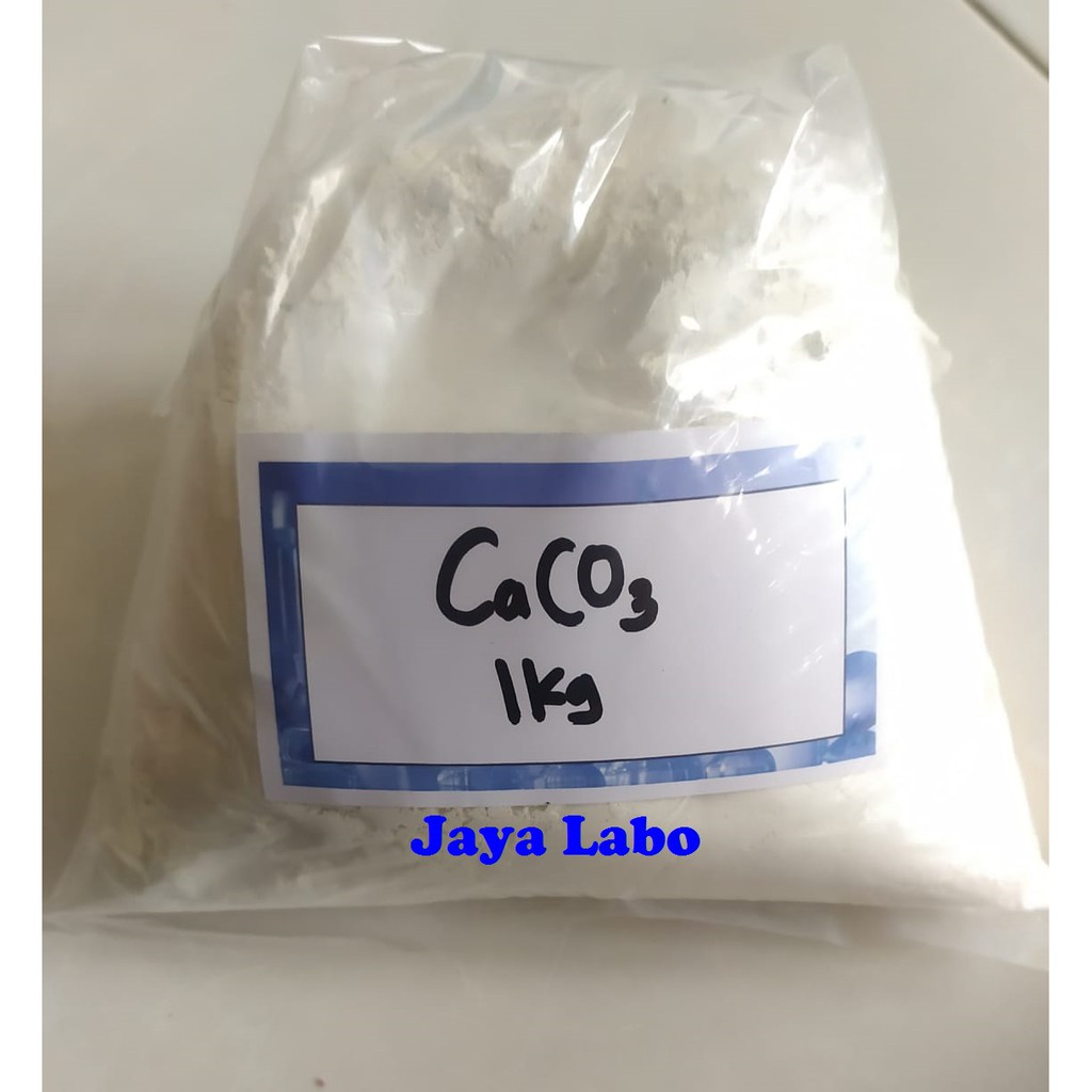 Jual Calcium Carbonate / Kalsium Karbonat / CaCO3 1 Kg Mesh 800 Super ...