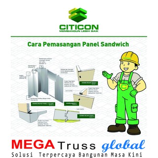 Jual Pasang Panel Sandwich Citicon - Panel Dinding di Tulungagung ...