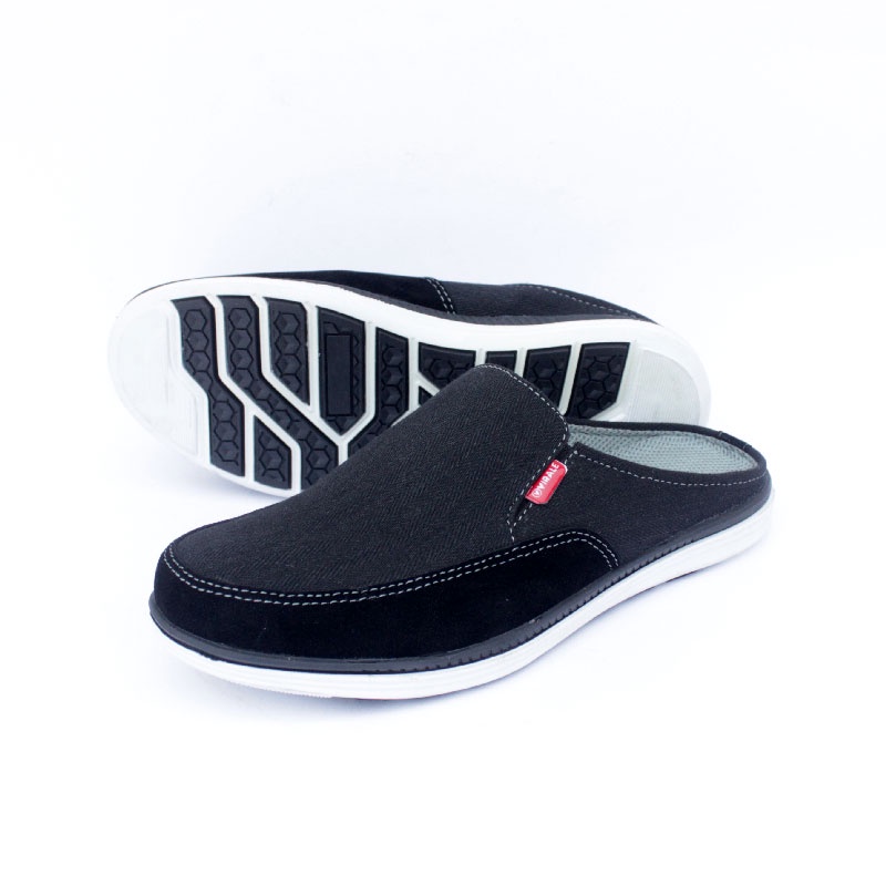 Jual Sepatu Selop Pria Santai Model Distro Original Virale BG 11 HT ...
