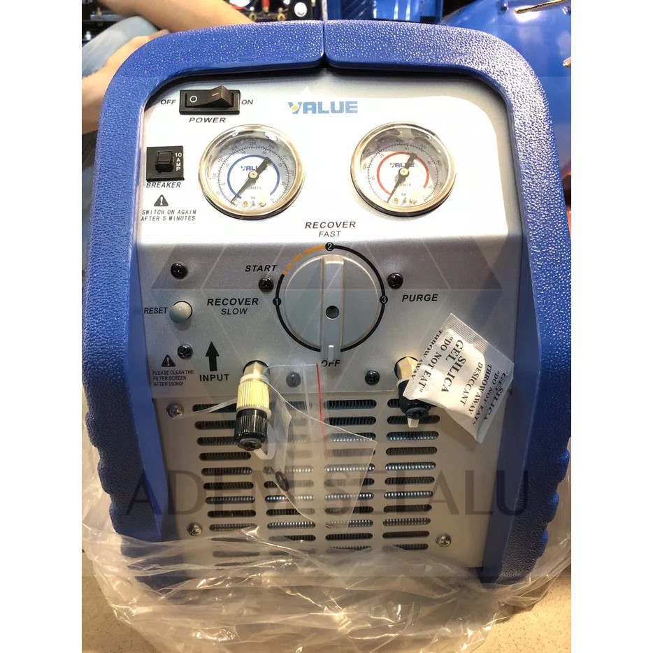 Jual Recovery Unit Value VRR12L | Refrigerant Recovery Unit Merk Value ...