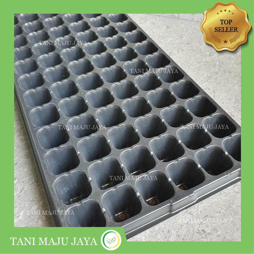 Jual Tray Semai 72 Lubang Traypot Seedling Bibit Pot Tray Hidroponik ...
