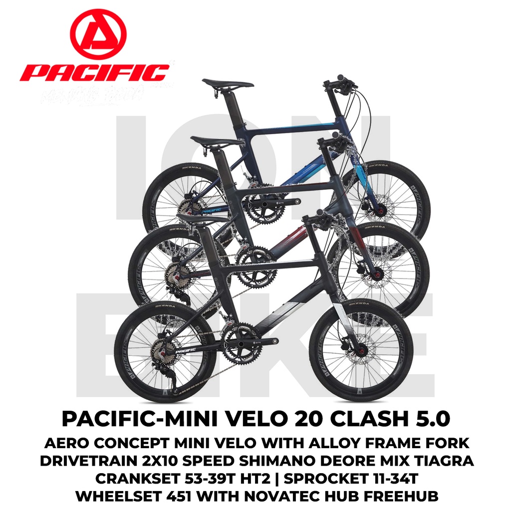 Jual Sepeda Mini Velo 20 Pacific Clash 5.0 Terbaru Minivelo Dewasa Anak ...