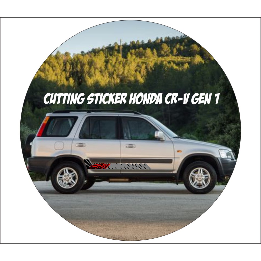 cutting sticker honda crv minimalis | Shopee Indonesia