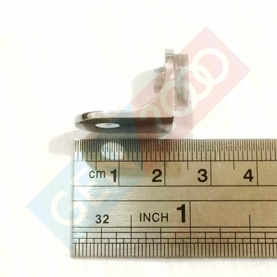 Jual Ambalan Rak Kaca Siku Shelf Pin Holder | Shopee Indonesia