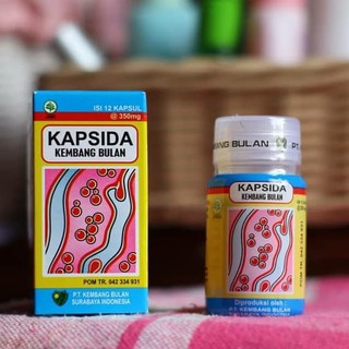 Jual KAPSIDA Bersih Darah Kembang Bulan Kapsul Obat Herbal Tradisional ...
