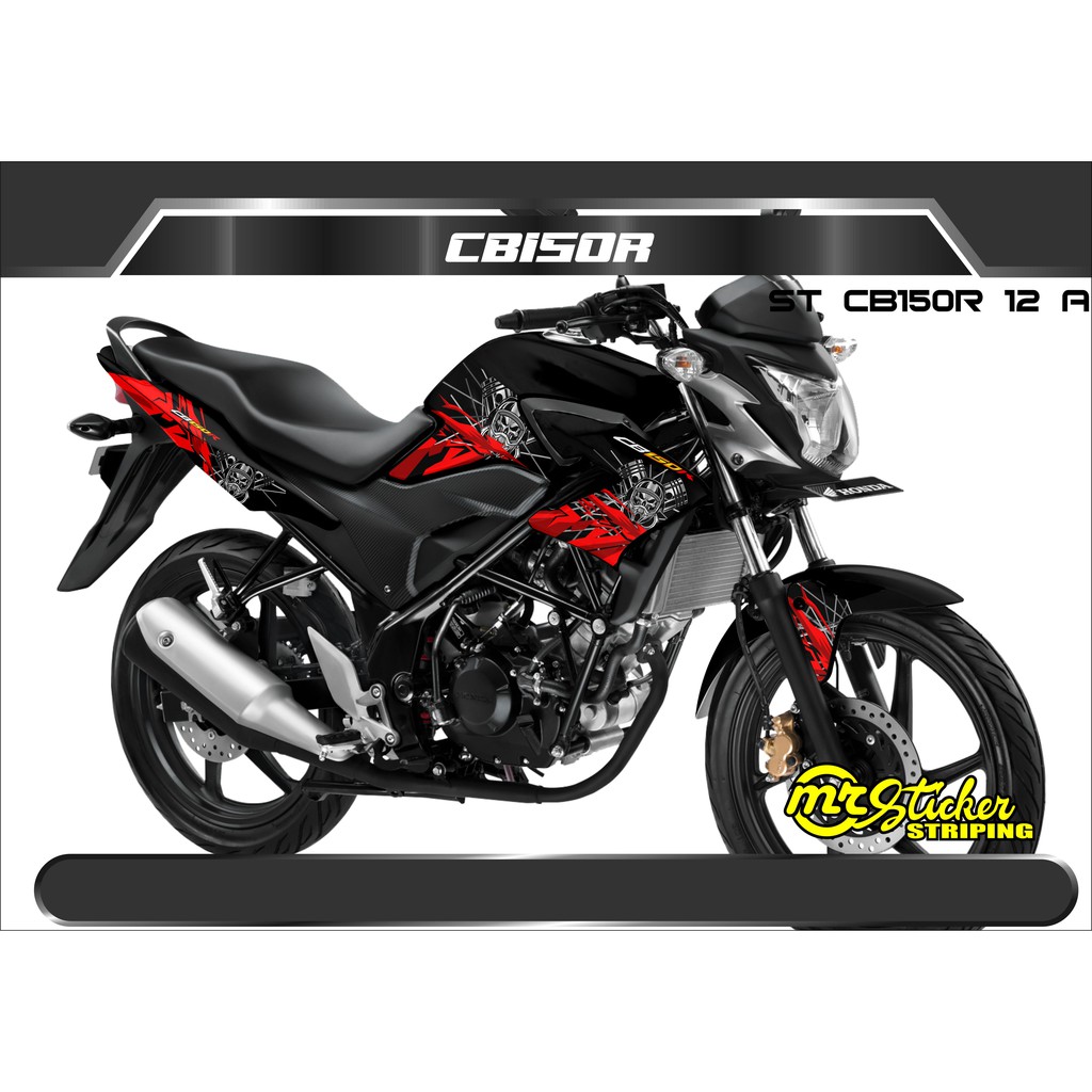 Jual striping cb150r old / decal cb150r/ sticker cb150r lama 12 ...