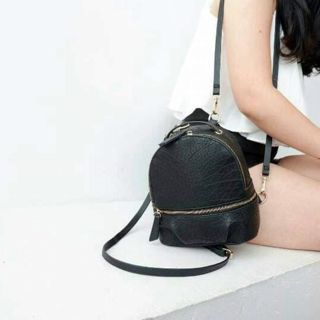 Jual Zara Ransel Tas Zara Backpack Croco 100% IMPORT Warna Hitam Tas ...