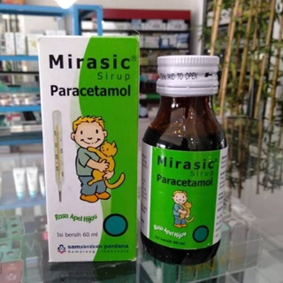 Jual MIRASIC SIRUP 60 ML PARACETAMOL OBAT PANAS PUSING ANAK | Shopee ...