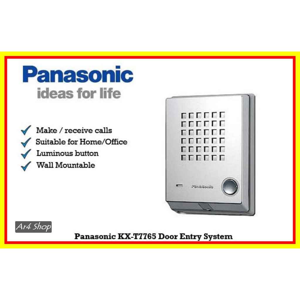 Jual Telephone - Panasonic - Kx-T7765 Door Phone Indonesia|Shopee Indonesia