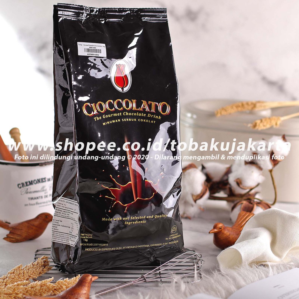 Jual Tulip CIOCCOLATO 250gr Chocolate Powder Drink Horeca Minuman ...
