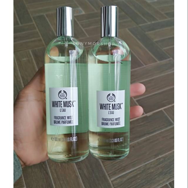 White Musk L'EAU Body Mist 100 ml The Body Shop | Shopee Indonesia