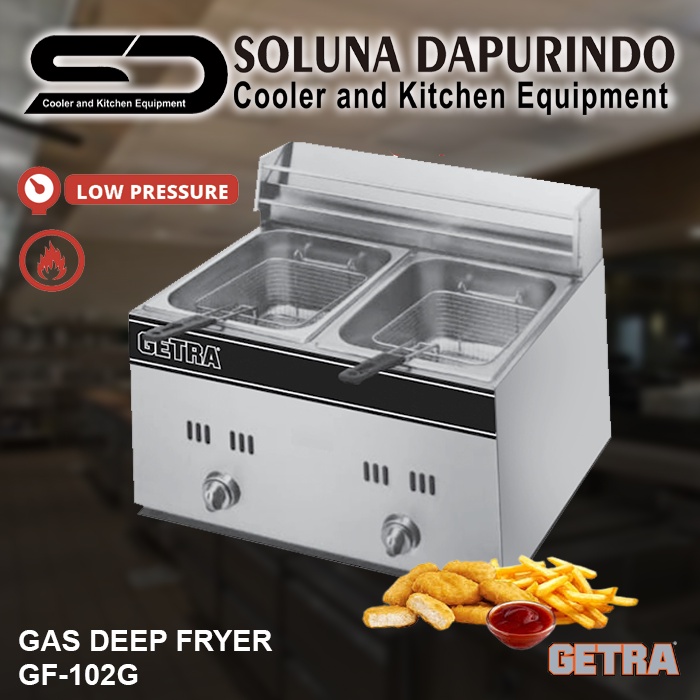 Jual GETRA Gas Deep Fryer GF-102G / Penggorengan Gas / GF102G | Shopee ...