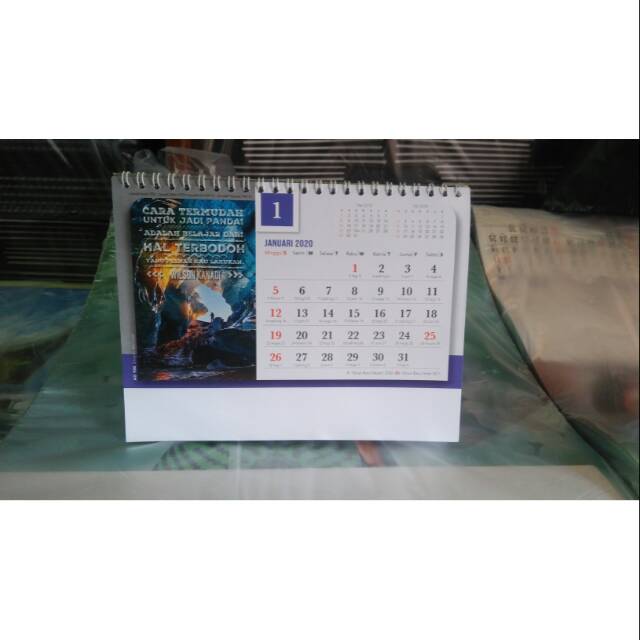Jual Kalender meja 2020 kata kata motivasi | Shopee Indonesia
