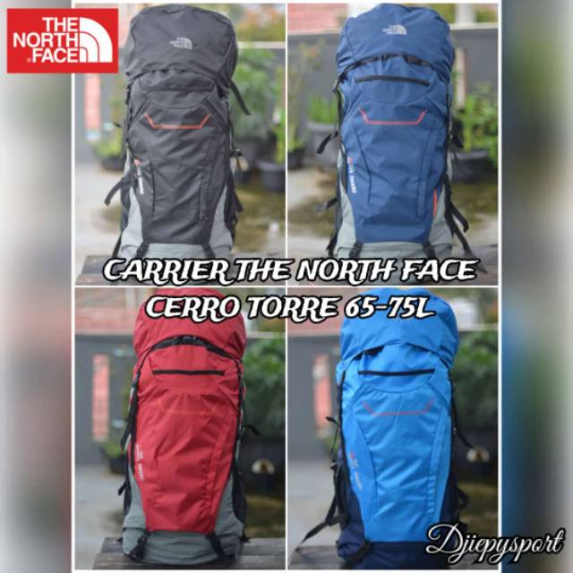 Jual TAS CARRIER GUNUNG THE NORTH FACE TNF 75 LITER PREMIUM MURAH ...