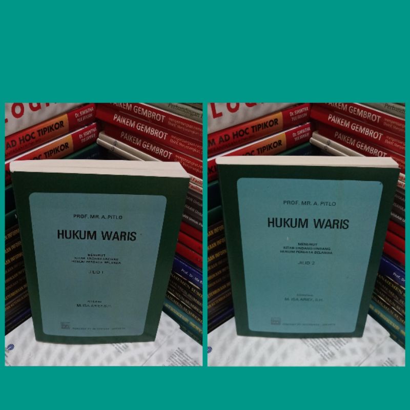 Jual HUKUM WARIS JILID 1 DAN 2..PITLO | Shopee Indonesia