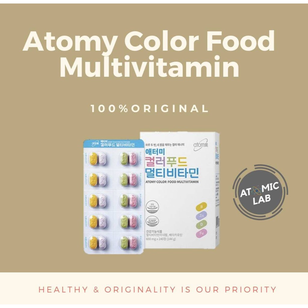 Jual Atomy Color Food Multivitamin | Shopee Indonesia