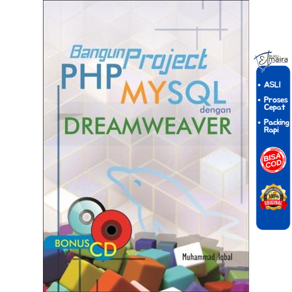 Jual Buku Bangun Project Php Mysql dengan Dreamweaver - Dilengkapi CD ...
