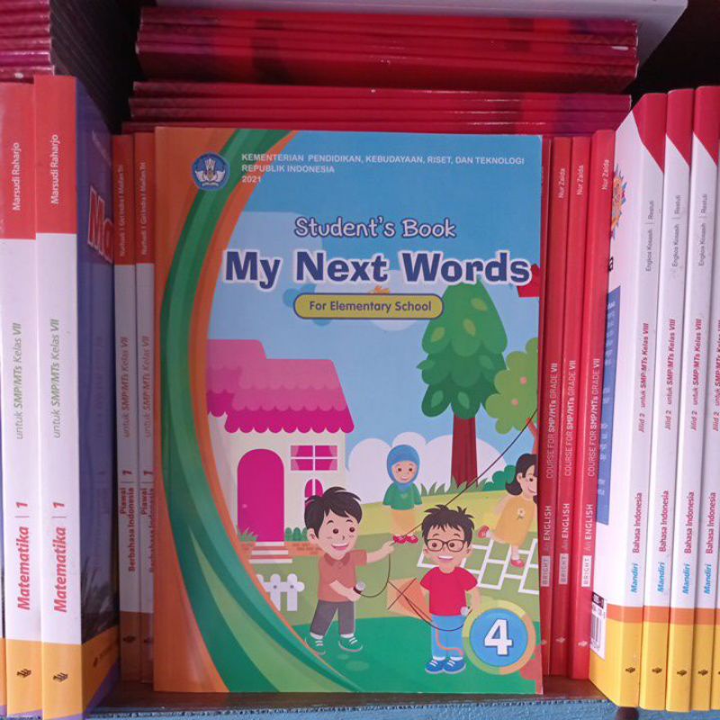 Jual buku paket bahasa Inggris my nex words kelas 4/IV SD/MI Kurikulum ...