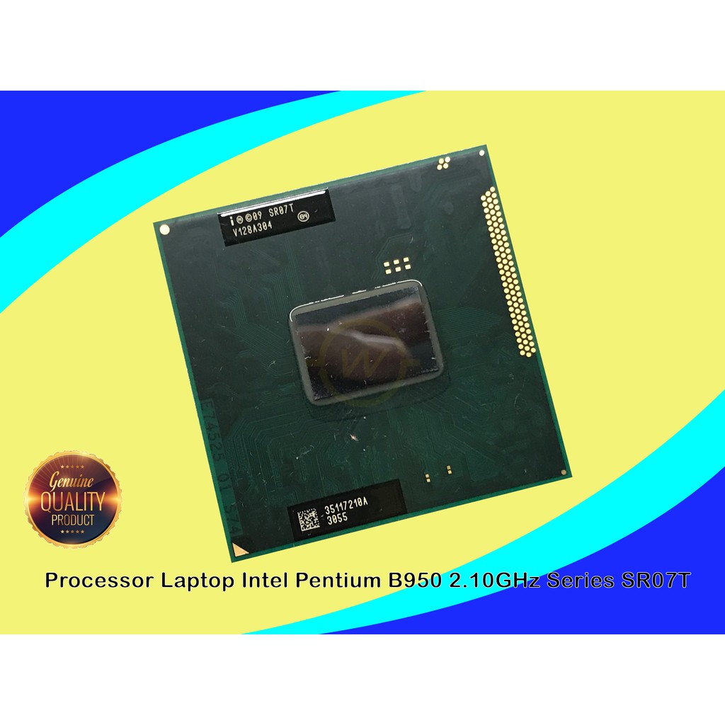 Jual Prosesor Processor Laptop Intel Pentium B950 2.10GHz Series SR07T ...