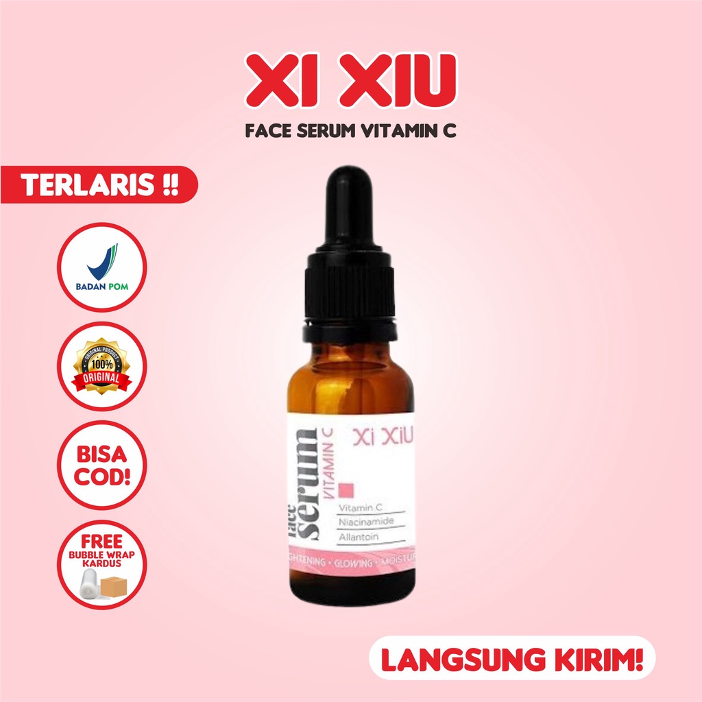 Jual Xi Xiu Face Serum Vitamin C 20ml [BPOM] Serum Xixiu | Shopee Indonesia