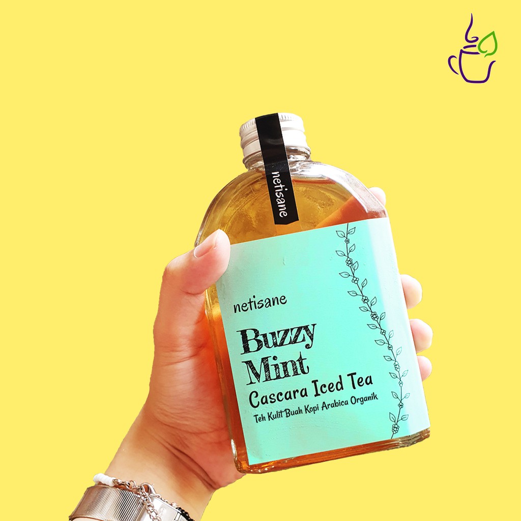 Jual Netisane Buzzy Mint | Cascara Rasa Peppermint | Teh kulit Buah ...
