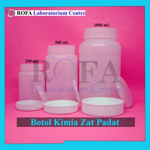 Jual Botol Kimia Zat Padat / Botol Kimia Padatan / Botol Kapsul 500 mL ...