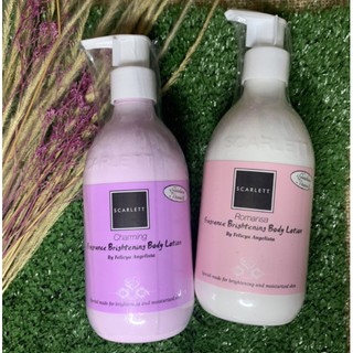 Jual Scarlett Handbody Whitening Body Lotion Freshy Charming Romansa ...
